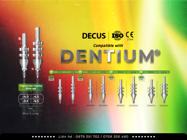Impression Coping Pick-Up trong Implant Nha Khoa