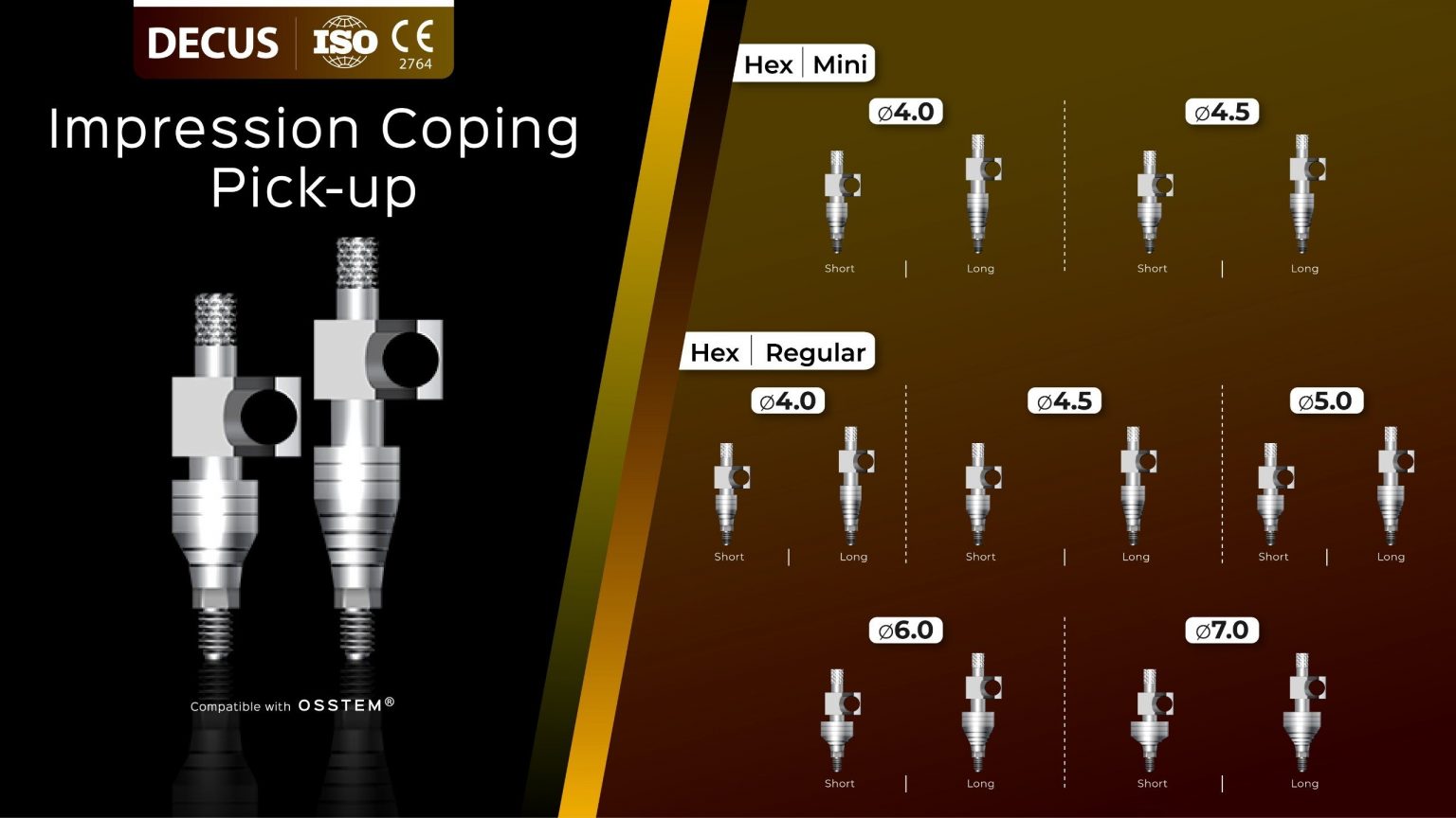 Impression Coping Pick-Up trong Implant Nha Khoa
