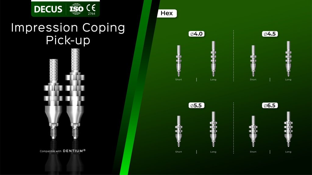 Impression Coping Pick-Up trong Implant Nha Khoa